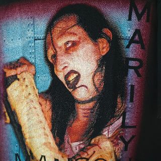 マリリン・マンソン 90s ヴィンテージTシャツ ブート 当時物 マリリン・マンソン 90s ヴィンテージTシャツ ブート 当時物