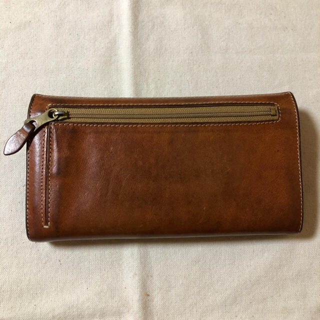 IL BISONTE - イルビゾンテ 財布 長財布 がま口 がまぐち ヌメの IL BISONTE - イルビゾンテ 財布 長財布 がま口 がまぐち ヌメの
