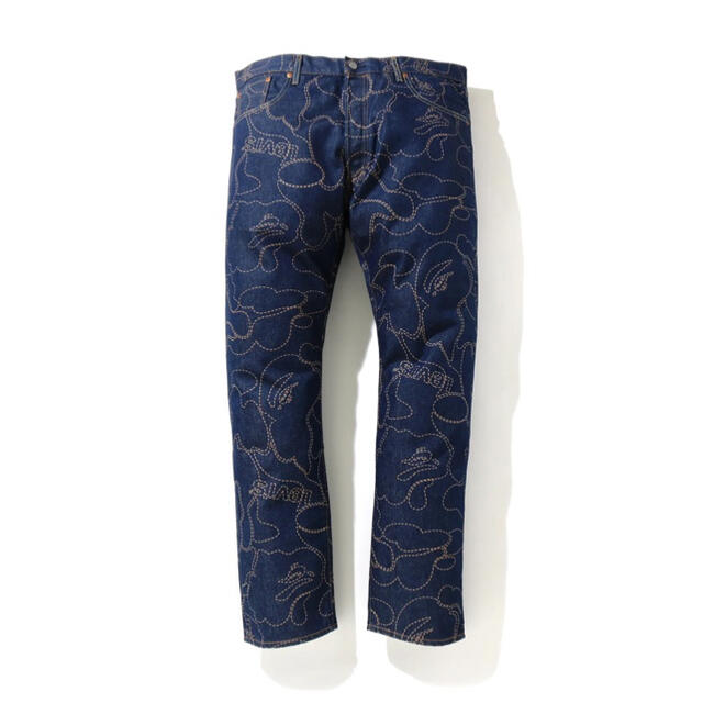 A BATHING APE - BAPE LEVI'S COLOR CAMO 501 '93 MODEL デニム A BATHING APE - BAPE LEVI'S COLOR CAMO 501 '93 MODEL デニム