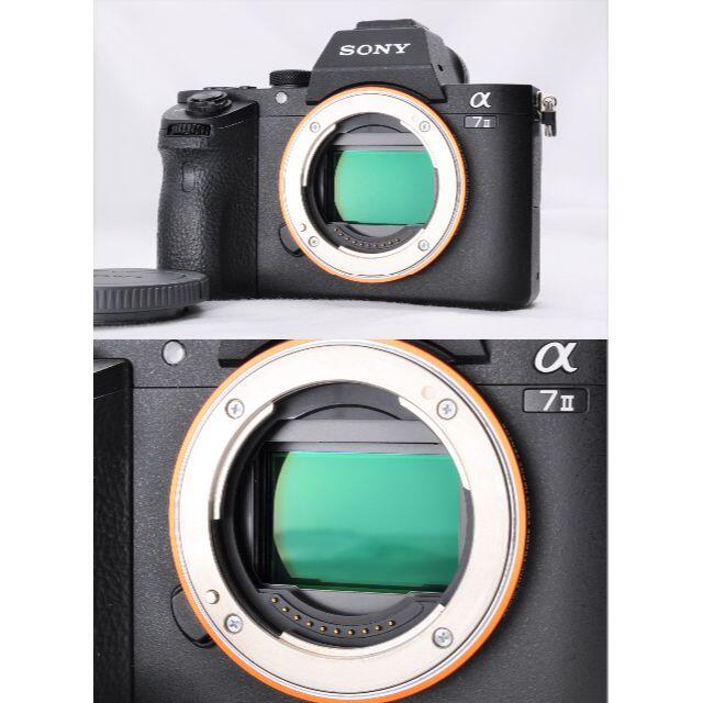 美品】ソニー SONY α7 II ILCE-7M2 【元箱・付属品有】 美品】ソニー SONY α7 II ILCE-7M2 【元箱・付属品有】