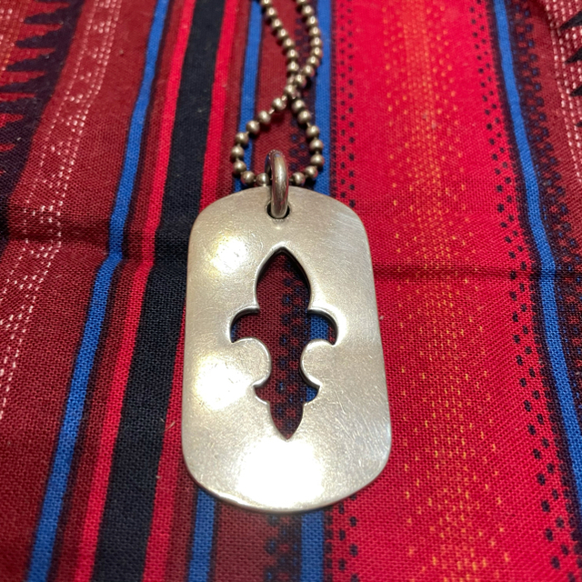 Chrome Hearts - クロムハーツ カットアウト フレア ドッグタグ Chrome Hearts - クロムハーツ カットアウト フレア ドッグタグ