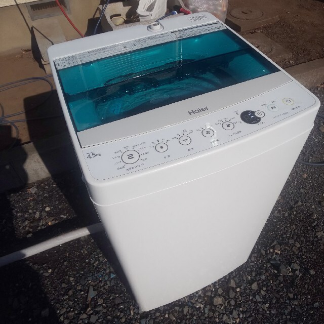☆送料・設置無料☆ 中古 大型洗濯機 アクア (No.0934)(4,5キロ ☆送料・設置無料☆ 中古 大型洗濯機 アクア (No.0934)(4,5キロ
