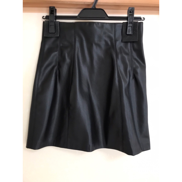 ZARA - ZARA ミニレザースカートの通販 by sunflower|ザラなら ZARA - ZARA ミニレザースカートの通販 by sunflower|ザラなら