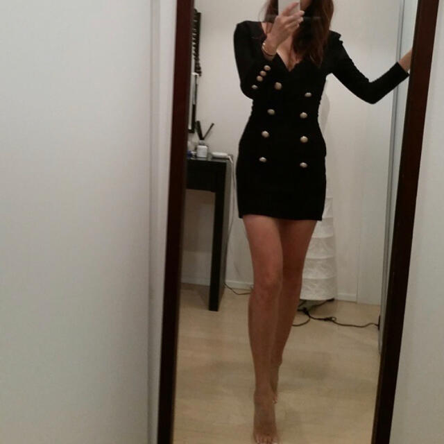 BALMAIN - バルマンワンピースの通販 by jeny shop|バルマン BALMAIN - バルマンワンピースの通販 by jeny shop|バルマン
