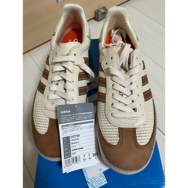ウェールズボナー adidas スニーカー サンバ新品26.5 ウェールズボナー adidas スニーカー サンバ新品26.5