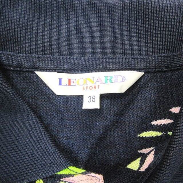 レオナールスポーツ LEONARD SPORT 美品 ポロシャツ カットソー 半 レオナールスポーツ LEONARD SPORT 美品 ポロシャツ カットソー 半