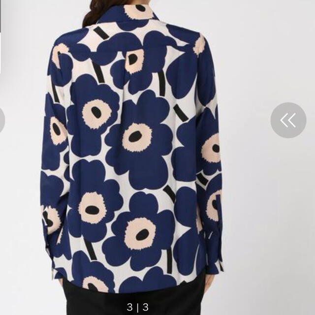 marimekko - ⡱marimekko マリメッコ シルクブラウスの通販 by marimekko - ⡱marimekko マリメッコ シルクブラウスの通販 by