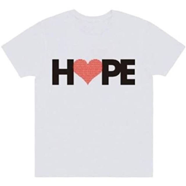浜崎あゆみ HOPE Tシャツ レア 白 ViViコラボ チャリティー S 浜崎あゆみ HOPE Tシャツ レア 白 ViViコラボ チャリティー S