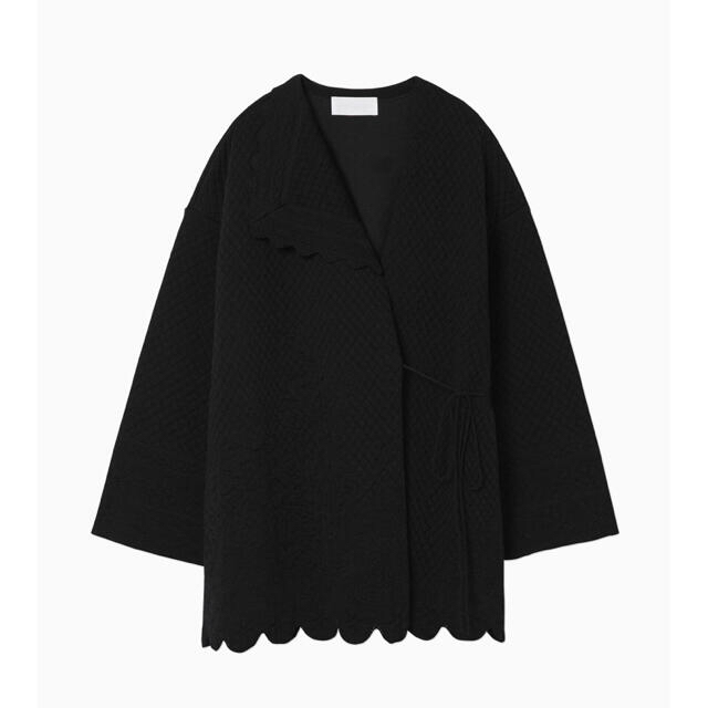 mame scallop cut knitted jacket ニット mame scallop cut knitted jacket ニット