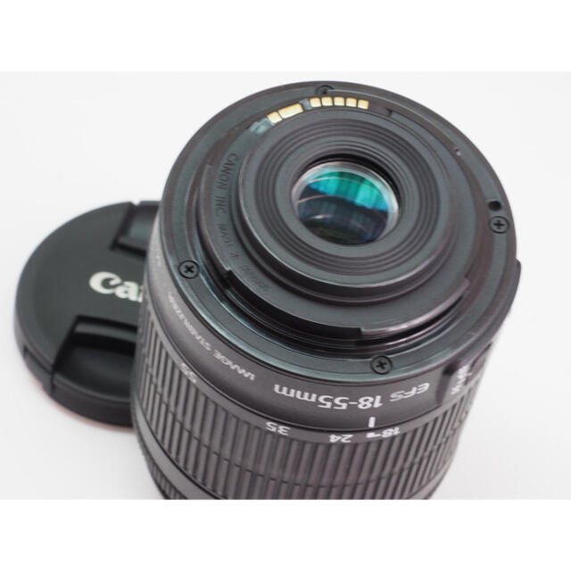 美品】キヤノンEF-S18-55mm STM 標準ズーム⭐️音静かで動画も安心 美品】キヤノンEF-S18-55mm STM 標準ズーム⭐️音静かで動画も安心