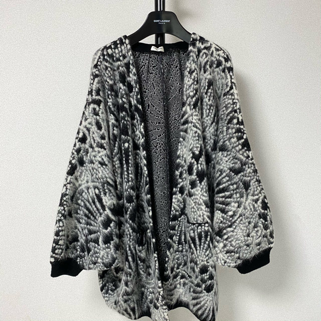 けいちん様専用】SAINT LAURENT サンローラン モヘヤ カーディガン けいちん様専用】SAINT LAURENT サンローラン モヘヤ カーディガン