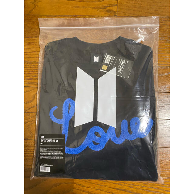 防弾少年団(BTS) - BTSジミン着用 Loveトレーナーの通販 by 防弾少年団(BTS) - BTSジミン着用 Loveトレーナーの通販 by