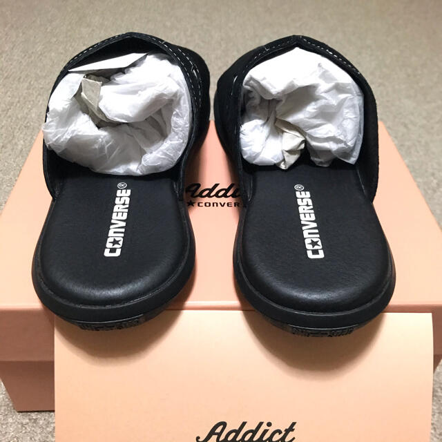 converse addict ワンスターサンダル 黒 US8.5 27cm converse addict ワンスターサンダル 黒 US8.5 27cm