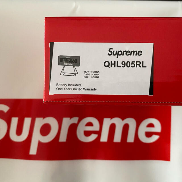 Supreme® Seiko Marathon Clock マラソンクロック Supreme® Seiko Marathon Clock マラソンクロック