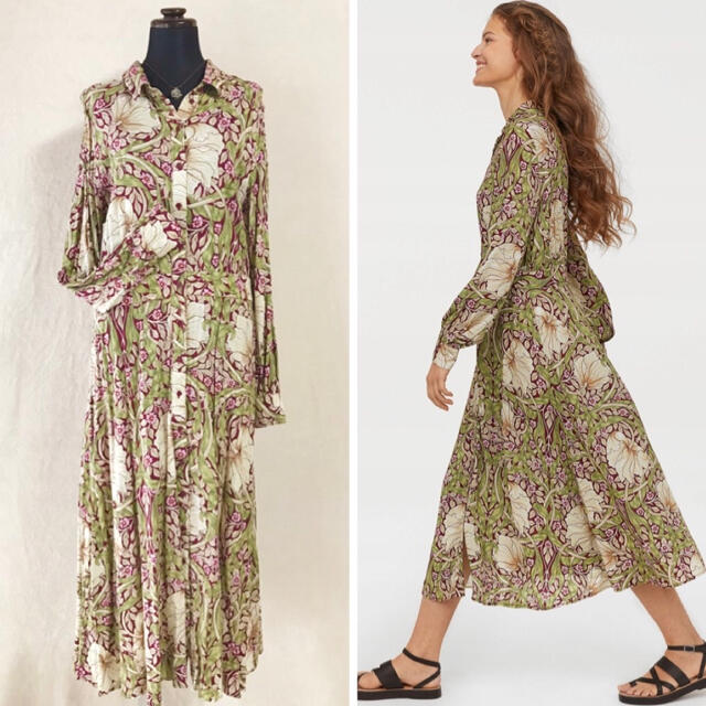 H&M - William Morris ウィリアムモリス x H&M / ワンピースの H&M - William Morris ウィリアムモリス x H&M / ワンピースの