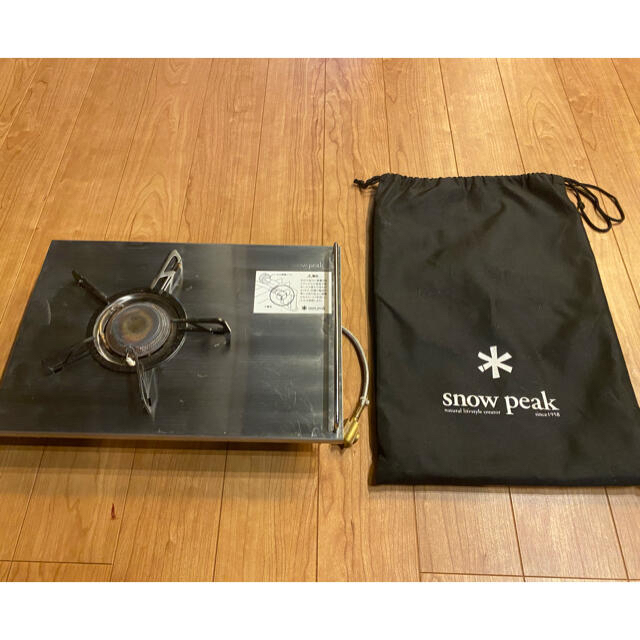 snow peak つっかかっ ギガパワープレートバーナーLI snow peak つっかかっ ギガパワープレートバーナーLI