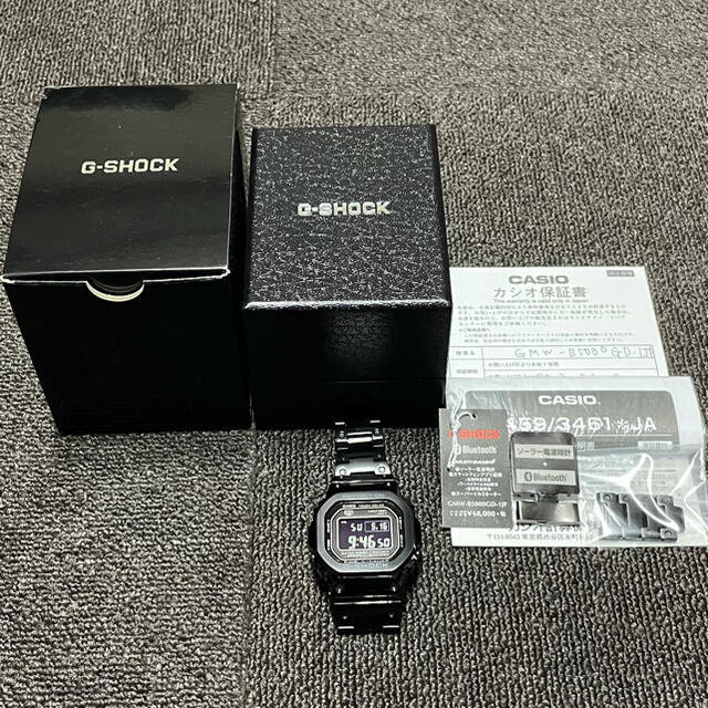 カシオ G-SHOCK GMW-B5000GD-1JF フルメタル ブラック カシオ G-SHOCK GMW-B5000GD-1JF フルメタル ブラック