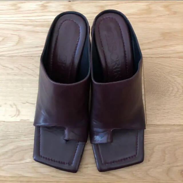 INSCRIRE アンスクリア サンダル 美品 INSCRIRE アンスクリア サンダル 美品
