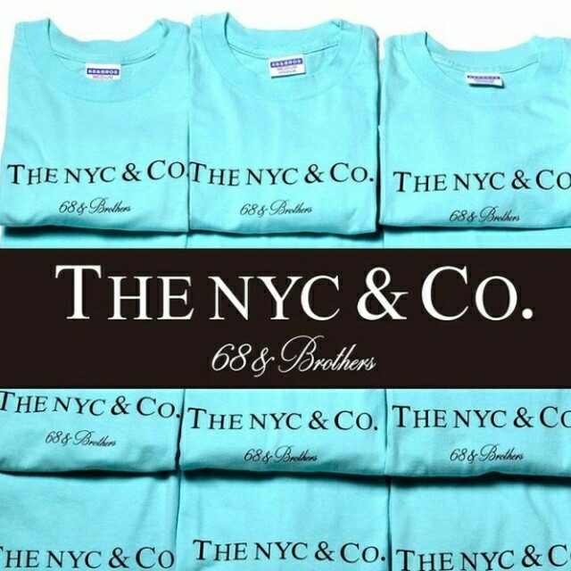 68&brothers - 68&Brothers ティファニー ブルー Tシャツの通販 68&brothers - 68&Brothers ティファニー ブルー Tシャツの通販