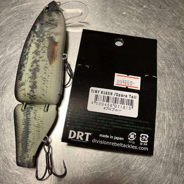 タイニークラッシュ DRTバスカラー tiny klash 一回使用 美品 タイニークラッシュ DRTバスカラー tiny klash 一回使用 美品