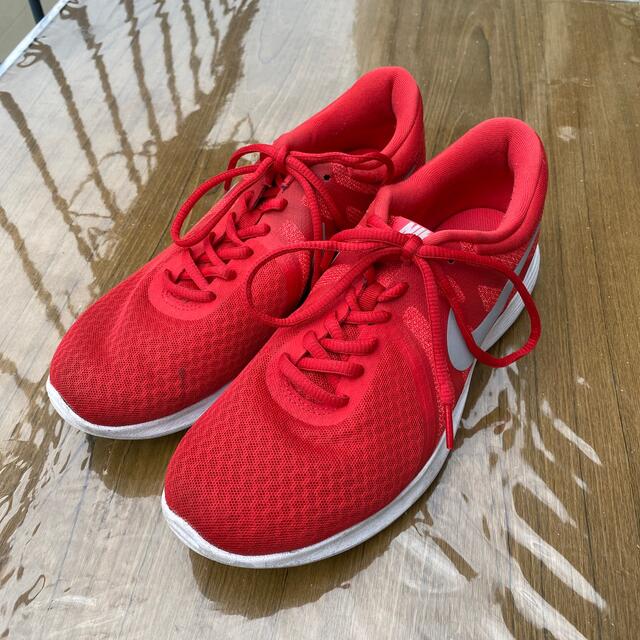 NIKE - Nike ランニングシューズ 赤の通販 by ひろせ's shop NIKE - Nike ランニングシューズ 赤の通販 by ひろせ's shop