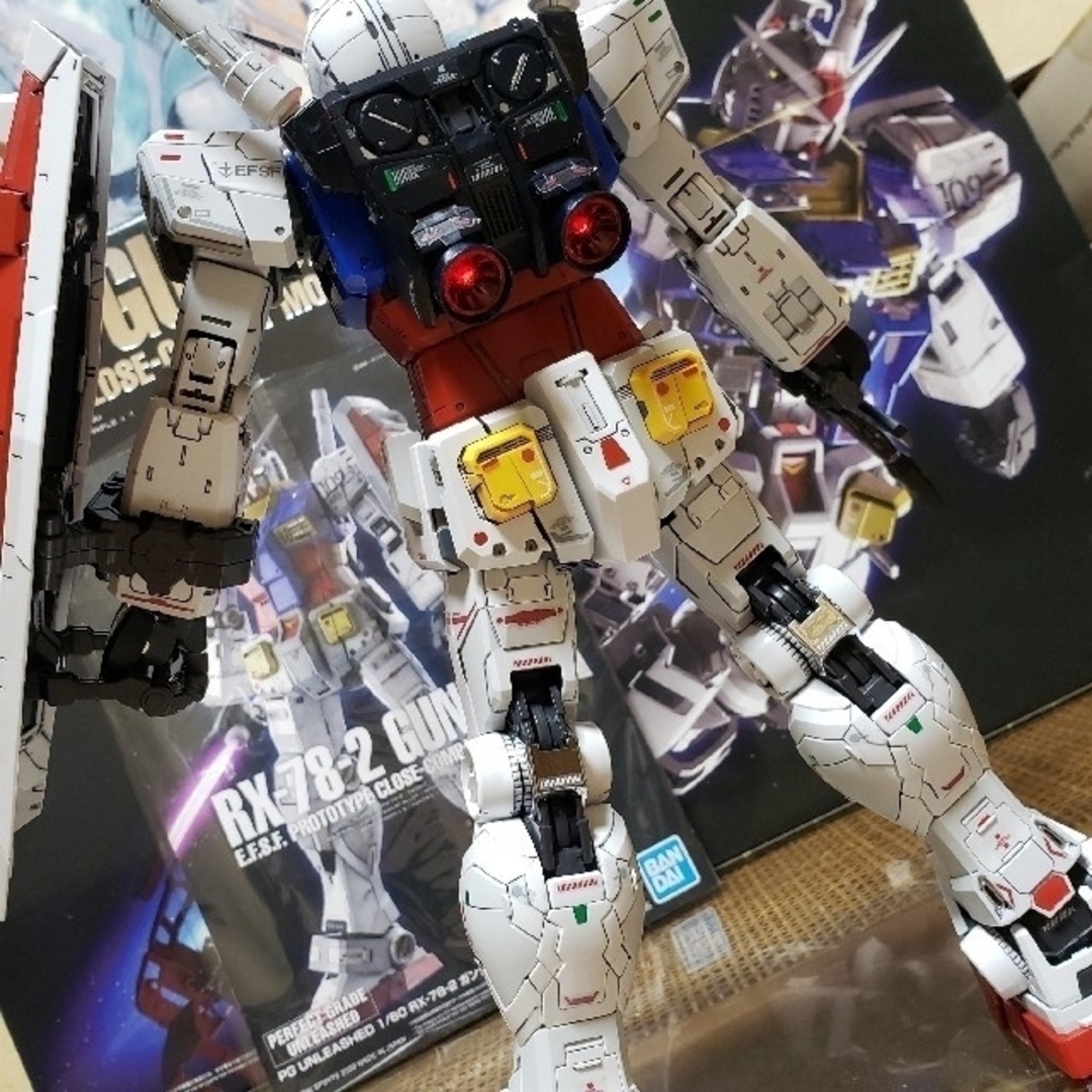 BANDAI - 完成品 PG ガンダム UNLEASHED アンリーシュド RX-78 BANDAI - 完成品 PG ガンダム UNLEASHED アンリーシュド RX-78