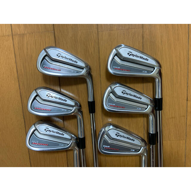 テーラーメイド TOUR PREFERRED CB 5~P 6本 KBS 95 テーラーメイド TOUR PREFERRED CB 5~P 6本 KBS 95