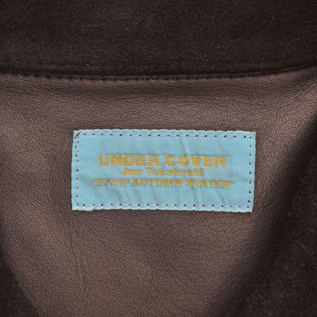 UNDERCOVER - UNDERCOVER 90s ラインペイント スエードレザー UNDERCOVER - UNDERCOVER 90s ラインペイント スエードレザー