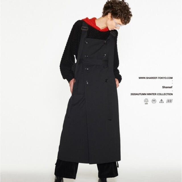 SHAREEF - 【SHAREEFシャリーフ】OVER APRON 2020AWの通販 by SHAREEF - 【SHAREEFシャリーフ】OVER APRON 2020AWの通販 by