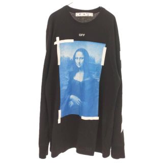 Off-White(Tシャツ/カットソー(七分/長袖) ・ ブルー・ネイビー Off-White(Tシャツ/カットソー(七分/長袖) ・ ブルー・ネイビー