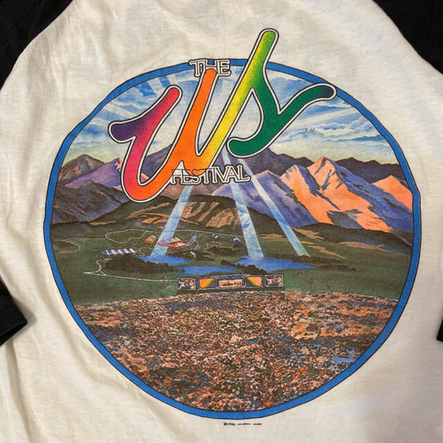 超希少 80s ビンテージ USA製 US ロック フェスティバル Tシャツ 超希少 80s ビンテージ USA製 US ロック フェスティバル Tシャツ