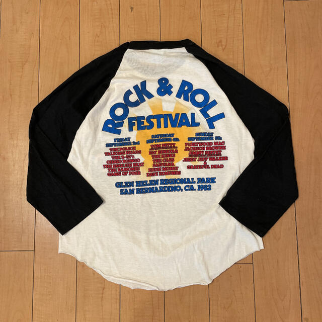 超希少 80s ビンテージ USA製 US ロック フェスティバル Tシャツ 超希少 80s ビンテージ USA製 US ロック フェスティバル Tシャツ