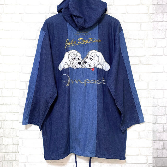 IMPACT JOKE DOG ジョークドッグ デニムジャケット 犬 ドッグ IMPACT JOKE DOG ジョークドッグ デニムジャケット 犬 ドッグ