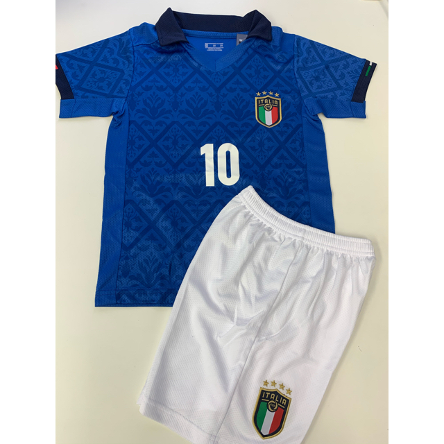 160cmイタリア代表 バッジョ 子供サッカーユニフォームの通販 by 160cmイタリア代表 バッジョ 子供サッカーユニフォームの通販 by
