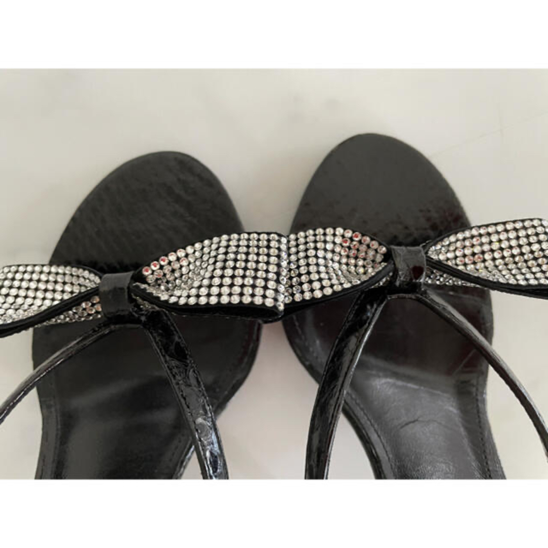 SAINT LAURENT - saint laurent paris サンダル 36サイズ 9cmの SAINT LAURENT - saint laurent paris サンダル 36サイズ 9cmの