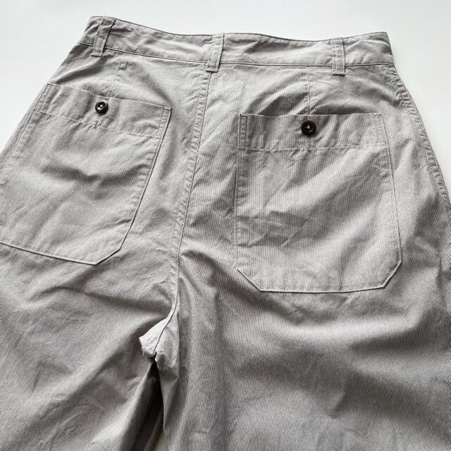 MARGARET HOWELL - MHL. HAIRLINE COTTON ピンストライプパンツ MARGARET HOWELL - MHL. HAIRLINE COTTON ピンストライプパンツ