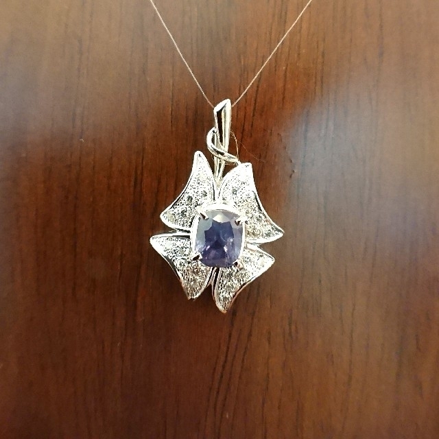 大粒✨天然アレキサンドライト 1ct✨ダイヤ ネックレス トップ 大粒✨天然アレキサンドライト 1ct✨ダイヤ ネックレス トップ