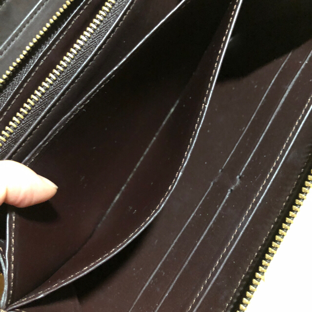 LOUIS VUITTON ジッピーウォレット 長財布 モノグラム ヴェルニ LOUIS VUITTON ジッピーウォレット 長財布 モノグラム ヴェルニ