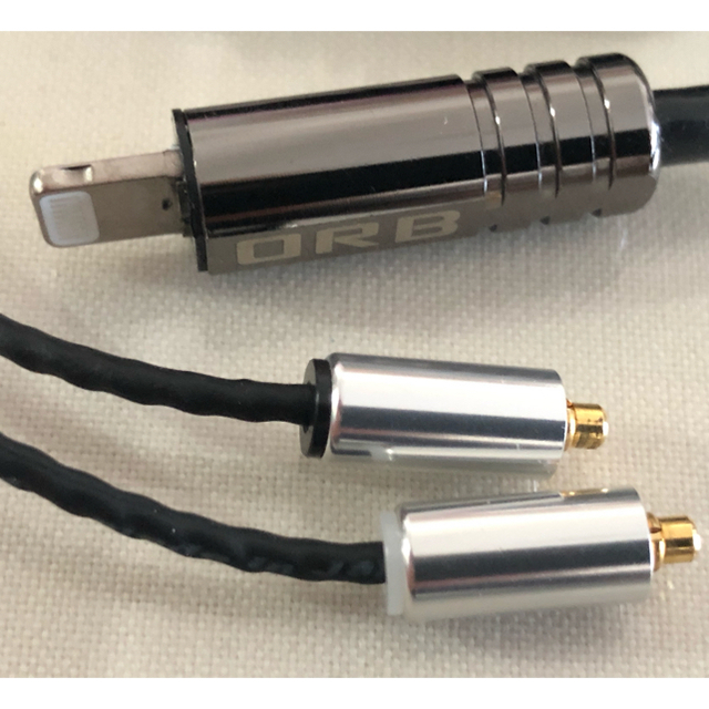 ORB MMCX - Lightning用イヤホンリケーブル ORB MMCX - Lightning用イヤホンリケーブル