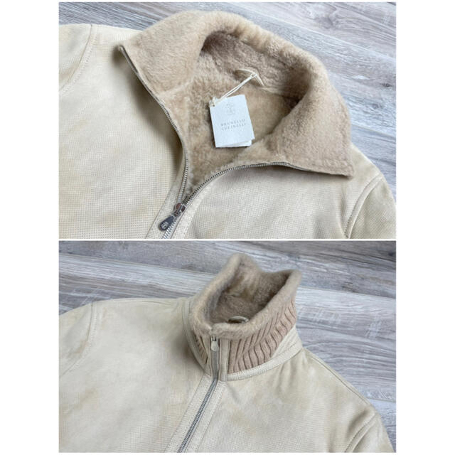 BRUNELLO CUCINELLI - D86☆未使用☆20-21AW 極上ムートン BRUNELLO CUCINELLI - D86☆未使用☆20-21AW 極上ムートン