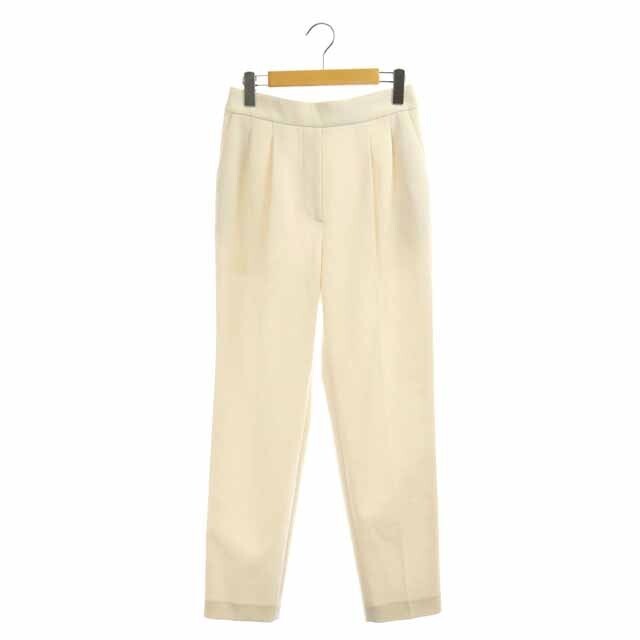 エブール 2タック テーパード パンツ ジッパーフライ 36 ベージュ エブール 2タック テーパード パンツ ジッパーフライ 36 ベージュ