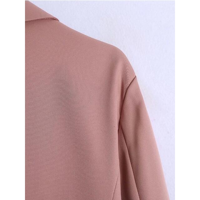 ZARA - 🌰9月新作🌾5687◇pink ピンク ダブル ジャケット ZARA - 🌰9月新作🌾5687◇pink ピンク ダブル ジャケット
