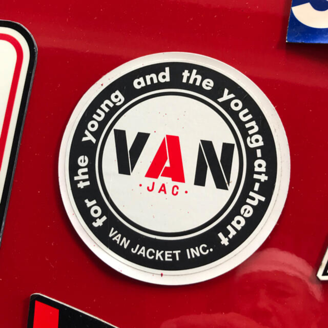 VAN Jacket - 特価VANステッカー磁石タイプ9cmくらい非売品モノ VAN Jacket - 特価VANステッカー磁石タイプ9cmくらい非売品モノ