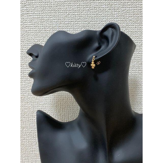 平野紫耀着用タイプ【タイニークロスピアス ゴールド 1個 平野紫耀着用タイプ【タイニークロスピアス ゴールド 1個