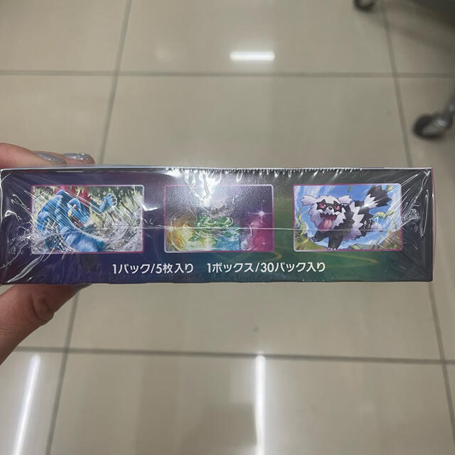 ポケモンカード フュージョンアーツ 1BOX 新品未開封 シュリンク付 ポケモンカード フュージョンアーツ 1BOX 新品未開封 シュリンク付