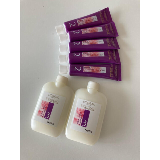 Loreal Paris ロレアル アフターカラーシャンプー&トリートメントの通販 By M Shop|ロレアルパリならラクマ