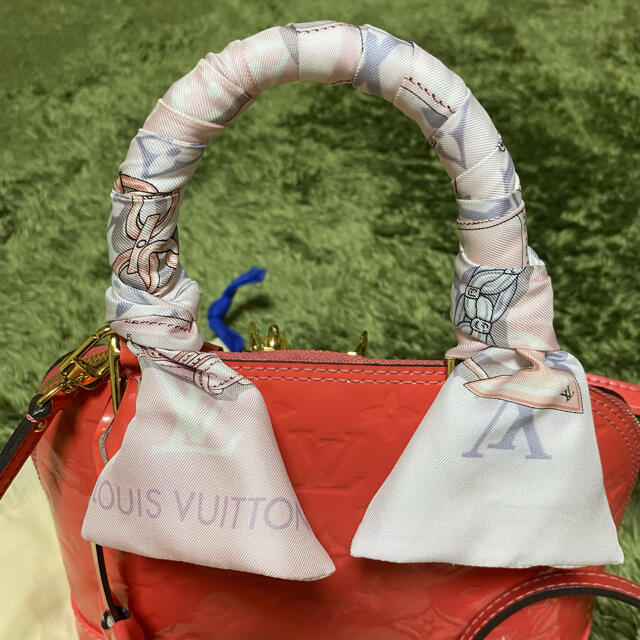 LOUIS VUITTON - スカーフ•バンドー付き LOUIS VUITTON ヴェルニ LOUIS VUITTON - スカーフ•バンドー付き LOUIS VUITTON ヴェルニ