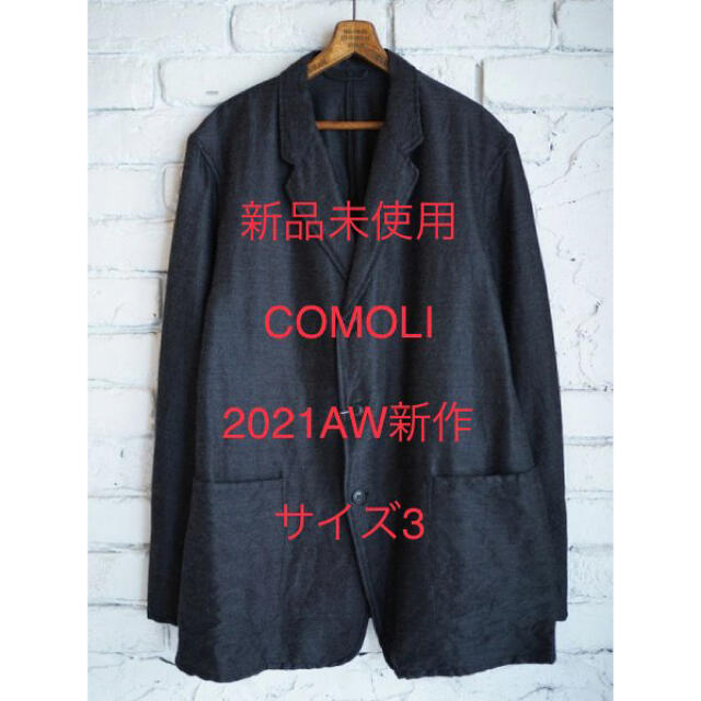 COMOLI - COMOLI 2021AW新作 ウールシルクジャケット(U03-01002 COMOLI - COMOLI 2021AW新作 ウールシルクジャケット(U03-01002