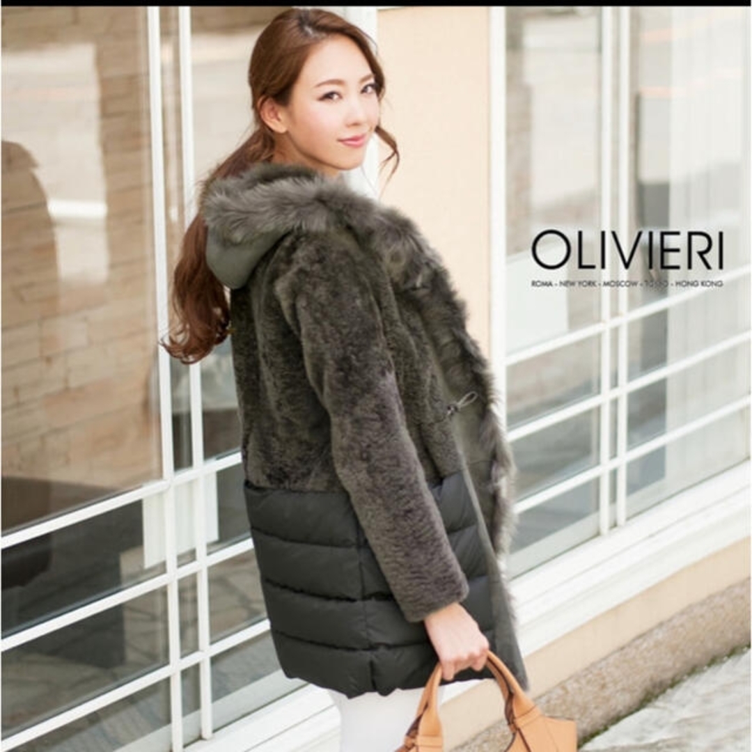 お値下げ中‼︎ 三京商会 OLIVIERI リアルムートン&ダウンコート お値下げ中‼︎ 三京商会 OLIVIERI リアルムートン&ダウンコート