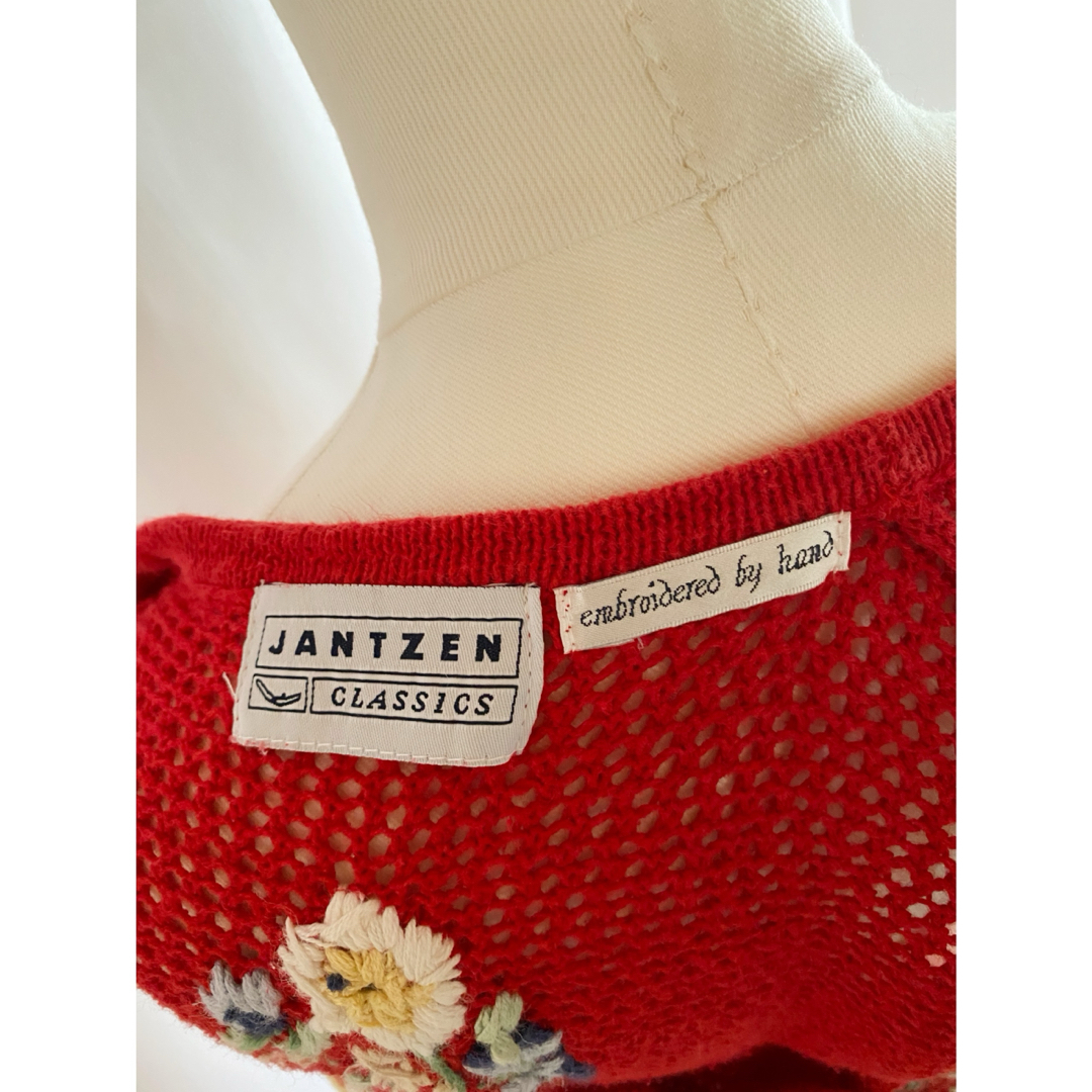 古着 ビンテージ 70s 鍵編み メッシュ ニット ベスト 花柄 模様 古着 ビンテージ 70s 鍵編み メッシュ ニット ベスト 花柄 模様